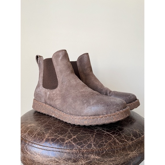 Born | Shoes | Born Samira Distressed Suede Boots | Poshmark